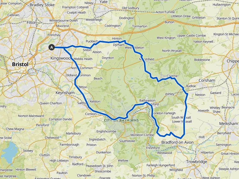 Conkwell-Colerne | road ride | Komoot